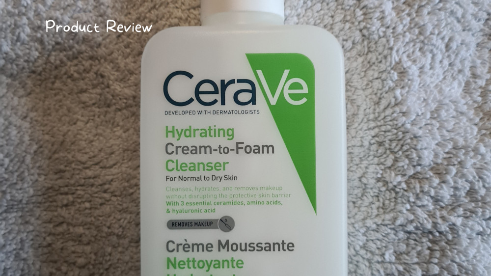 Product Review: CeraVe Hydrating Cream Foam to Cleanser | Web Skincare ...